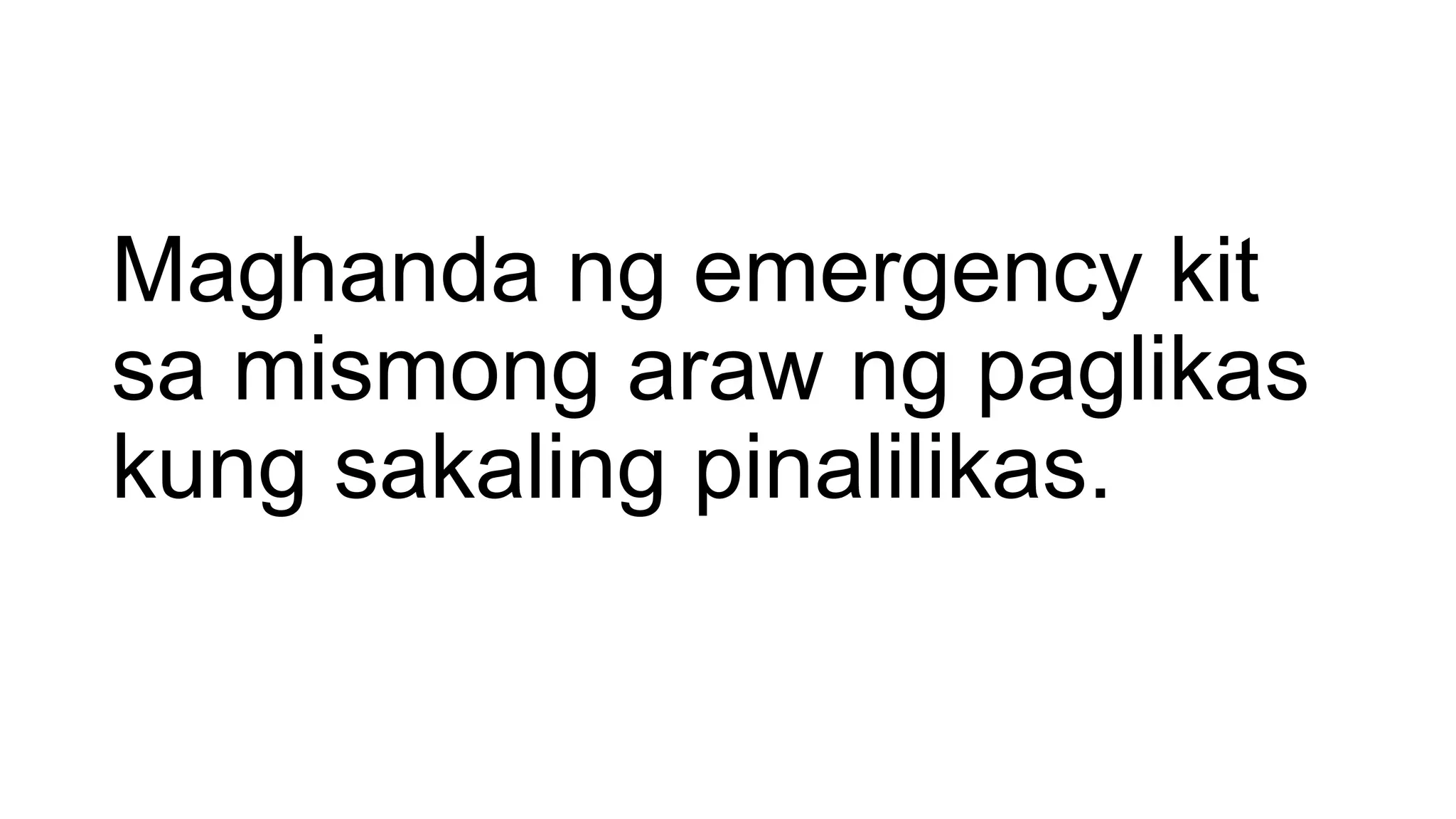 Mga Paghahandang Nararapat Gawin sa Harap ng Panganib Kalamidad.pptx