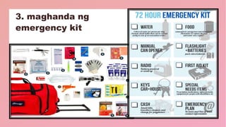 Mga Paghahanda sa mga Sakuna sa Aking Komunidad | PPTX