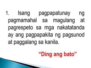 Mga paglabag sa magulang nakatatanda at may awtoridad demo.pptx