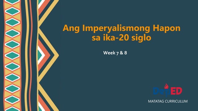 Mga Pamamaraan at Patakarang Kolonyal ng Bansang Pilipinas.pptx