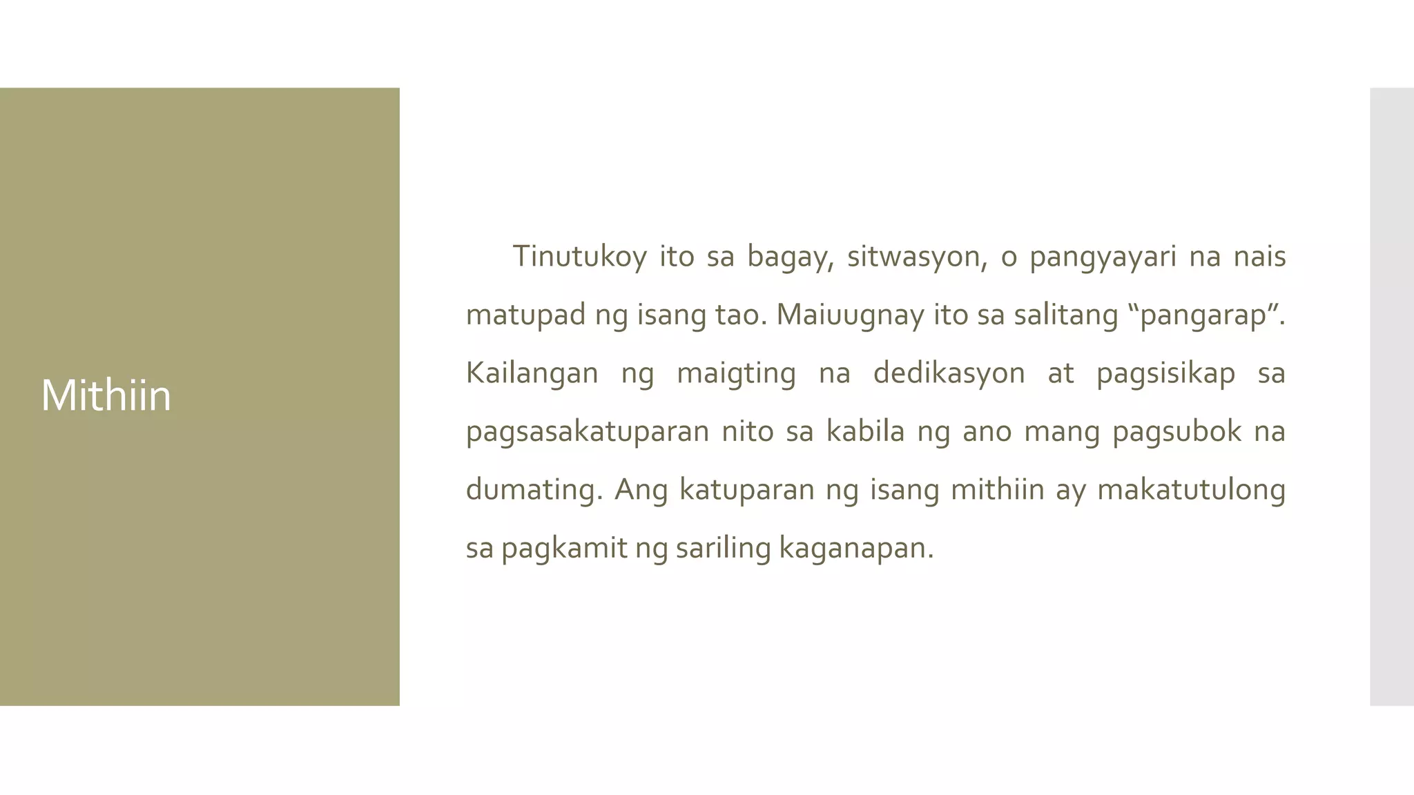 Mga Pamantayan sa Pagpili ng Kurso, Hanapbuhay o Negosyo Tungo sa ...