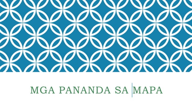 Mga Pananda Sa Mapa | PPTX