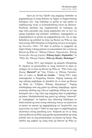 Mga+Pandiskursong+Estratehiya+at+Sosyolohikal+na+Pananaw+sa+mga+Tema+ng ...