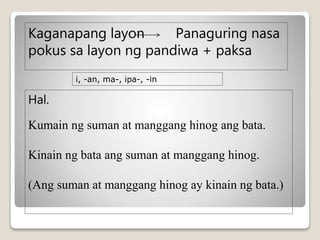 Pandiwa at mga uri nito. Pandiwa at mga g | PPTX
