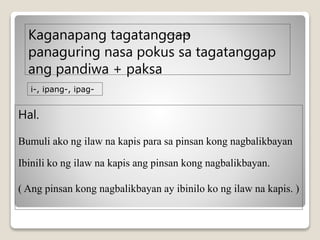Pandiwa at mga uri nito. Pandiwa at mga g | PPTX