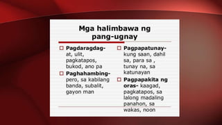 Mga pang ugnay | PPTX