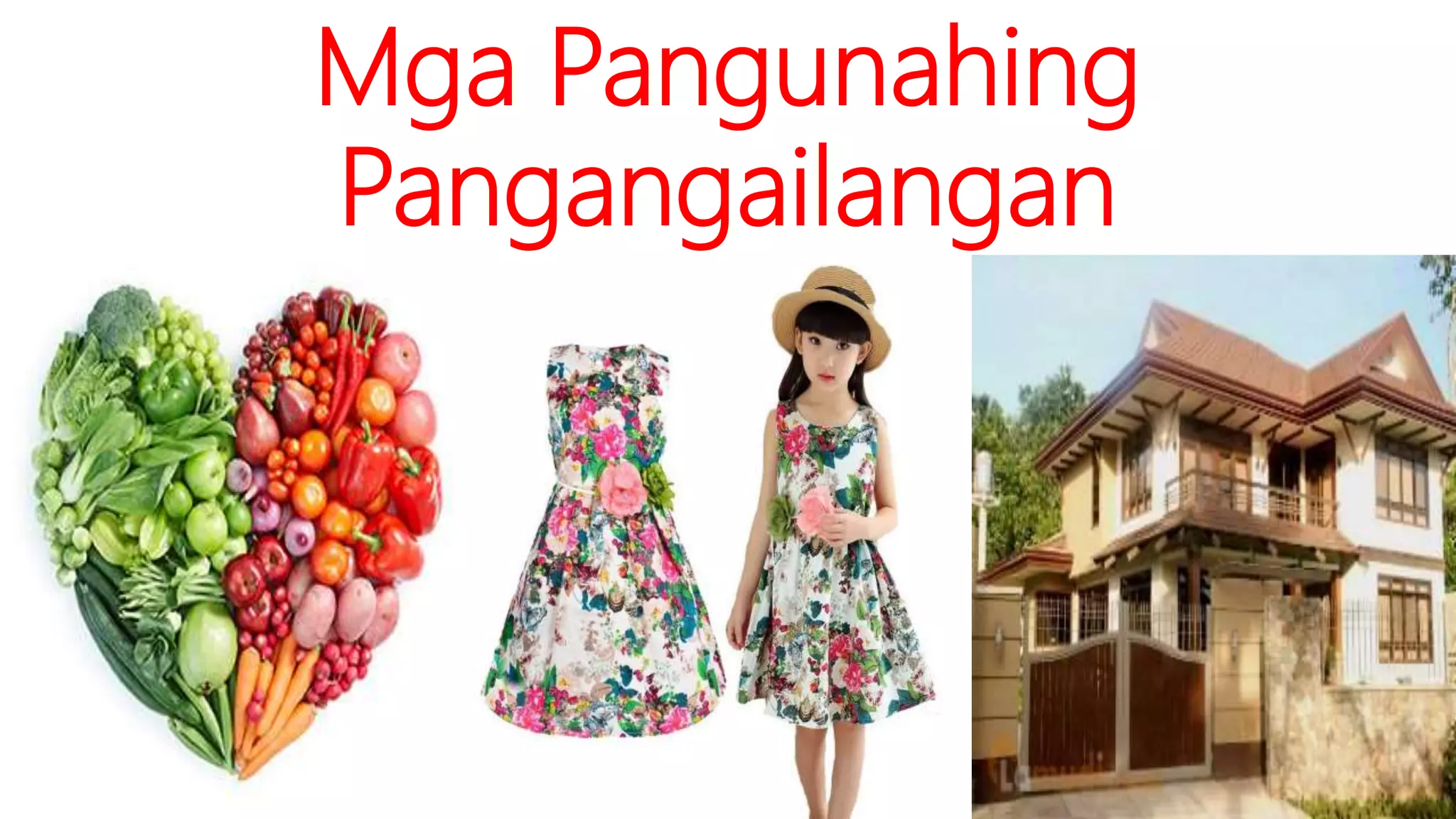 Mga Pangangailangan sa Komunidad | PPTX