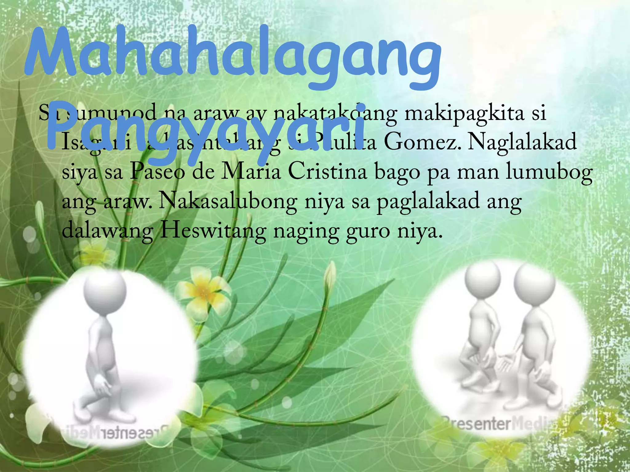 Kabanata 24 El Filibusterismo ~ MGA PANGARAP | PPTX