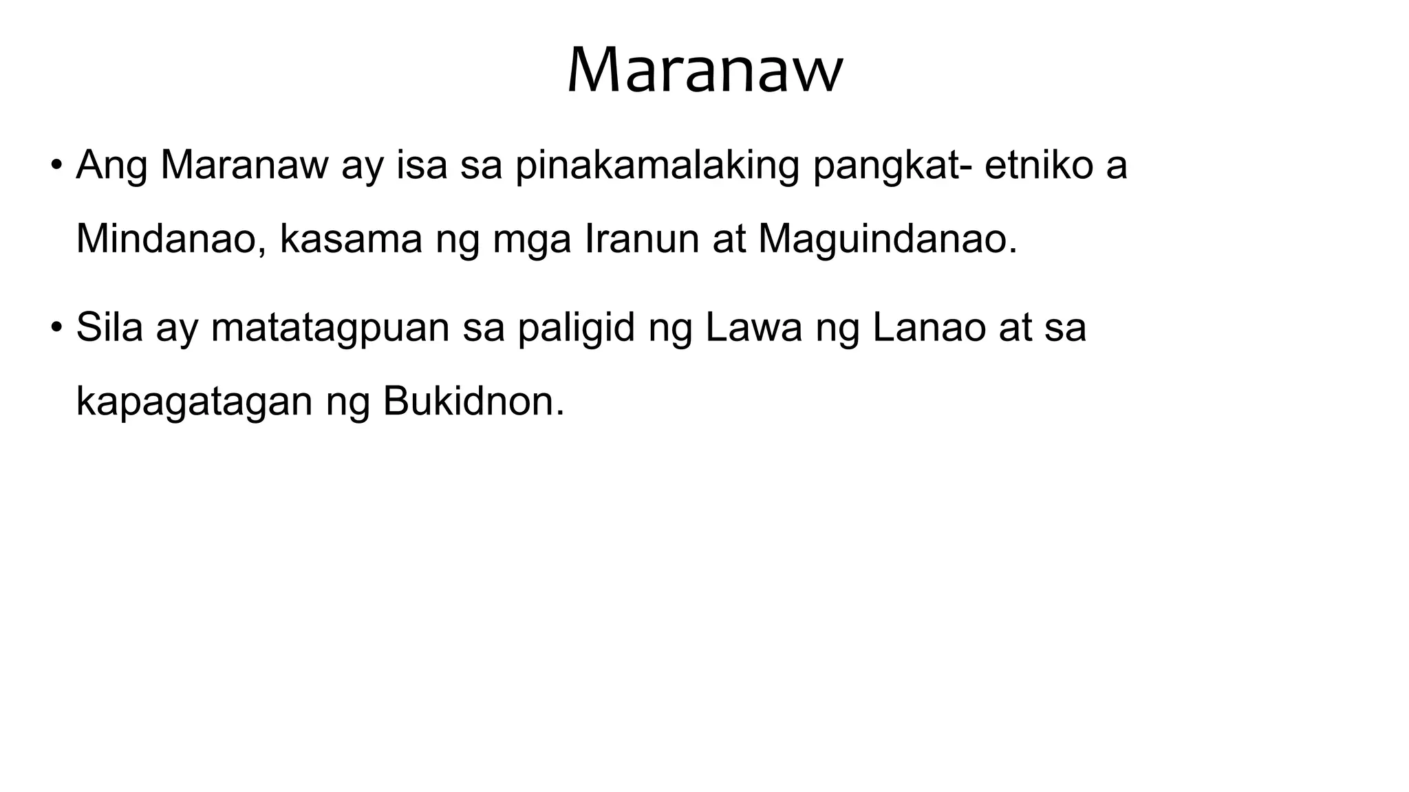 Mga Pangkat- Etniko sa Pilipinas | PPTX
