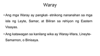 Mga Pangkat- Etniko sa Pilipinas | PPTX