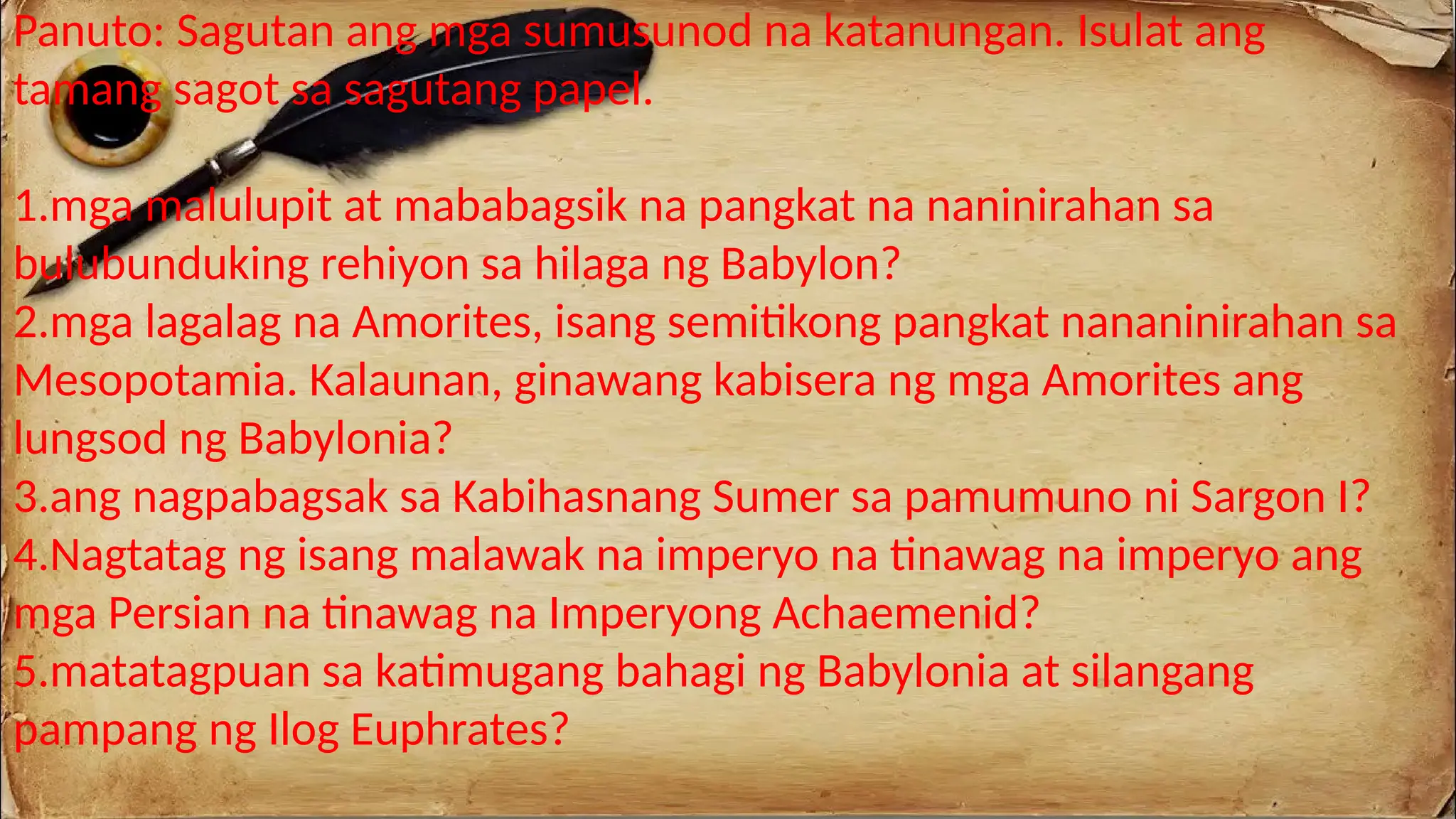 MGA PANGKAT NA NANIRAHAN SA MESOPOTAMIA.pptx