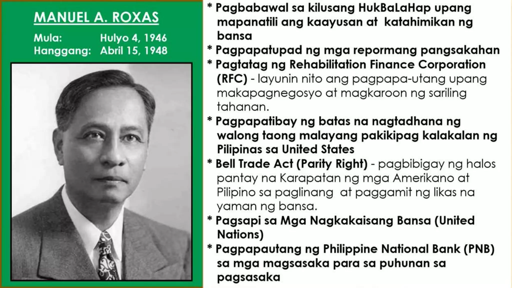MGA PANGULO NG IKATLONG REPUBLIKA NG PILIPINAS.pptx