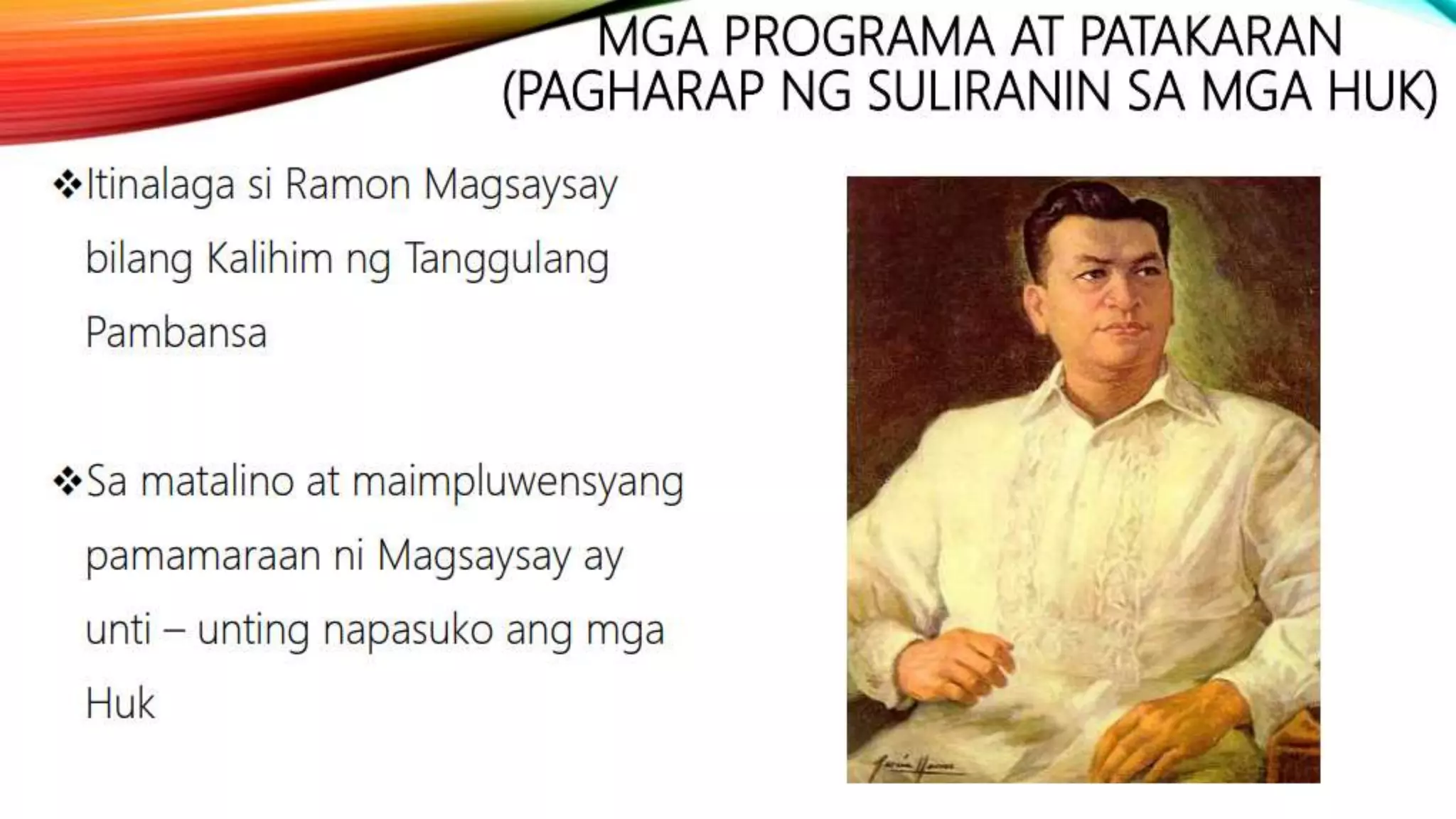 MGA PANGULO NG IKATLONG REPUBLIKA NG PILIPINAS.pptx