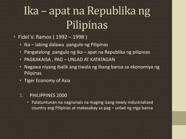 Mga Pangulo ng Pilipinas | PPTX