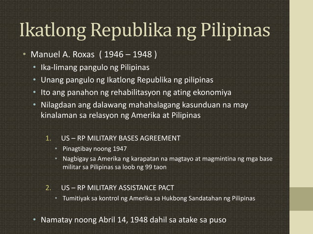 Mga Pangulo ng Pilipinas | PPTX