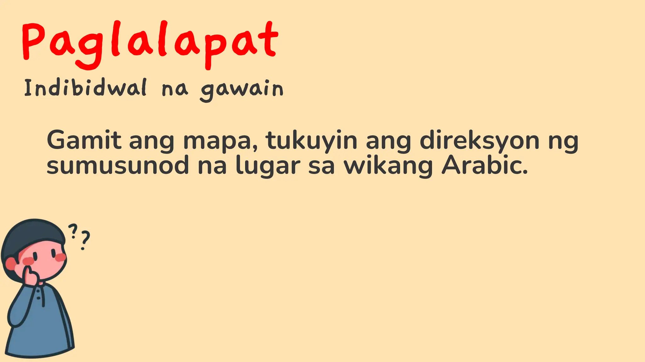 Mga Pangunahing Direksyon sa Wikang Arabic.pptx