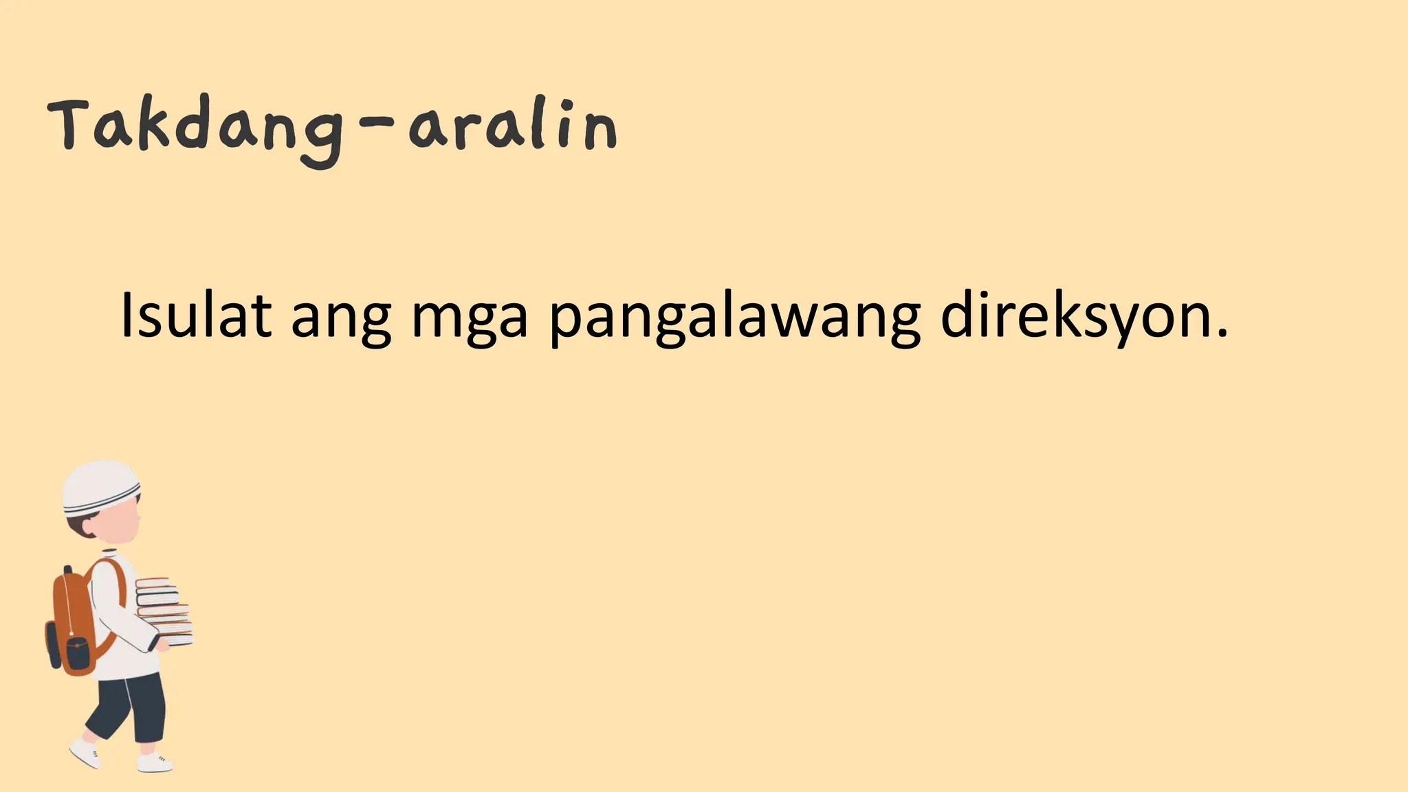 Mga Pangunahing Direksyon sa Wikang Arabic.pptx