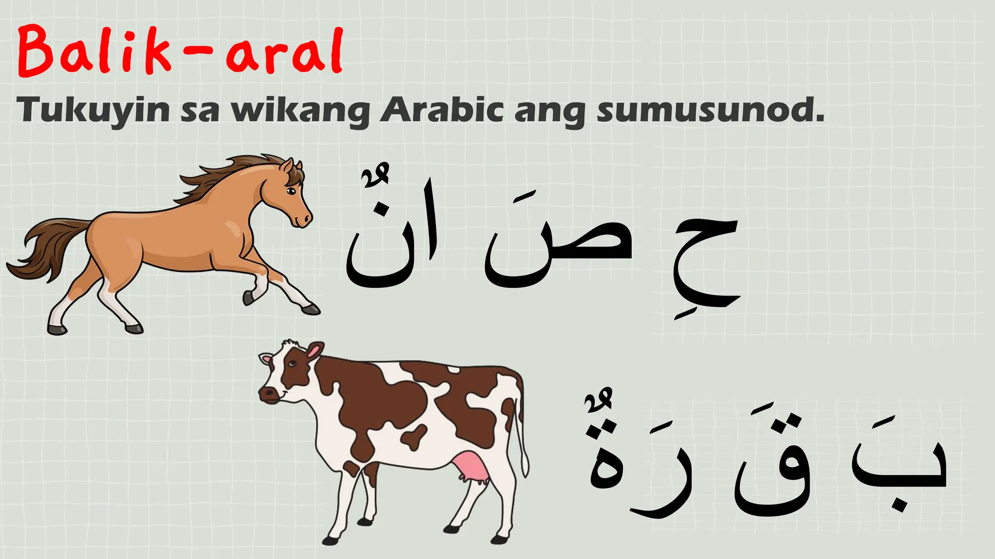 Mga Pangunahing Direksyon sa Wikang Arabic.pptx