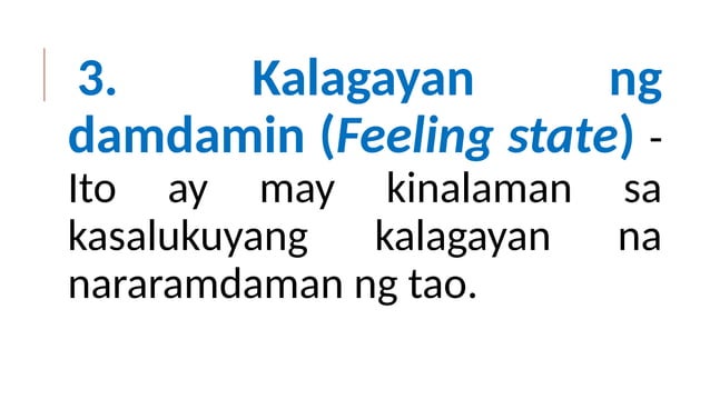 MGA PANGUNAHING EMOSYON NG TAO ESP 8 Q1 | PPT
