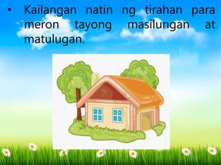 Mga pangunahing pangangailangan | PPTX