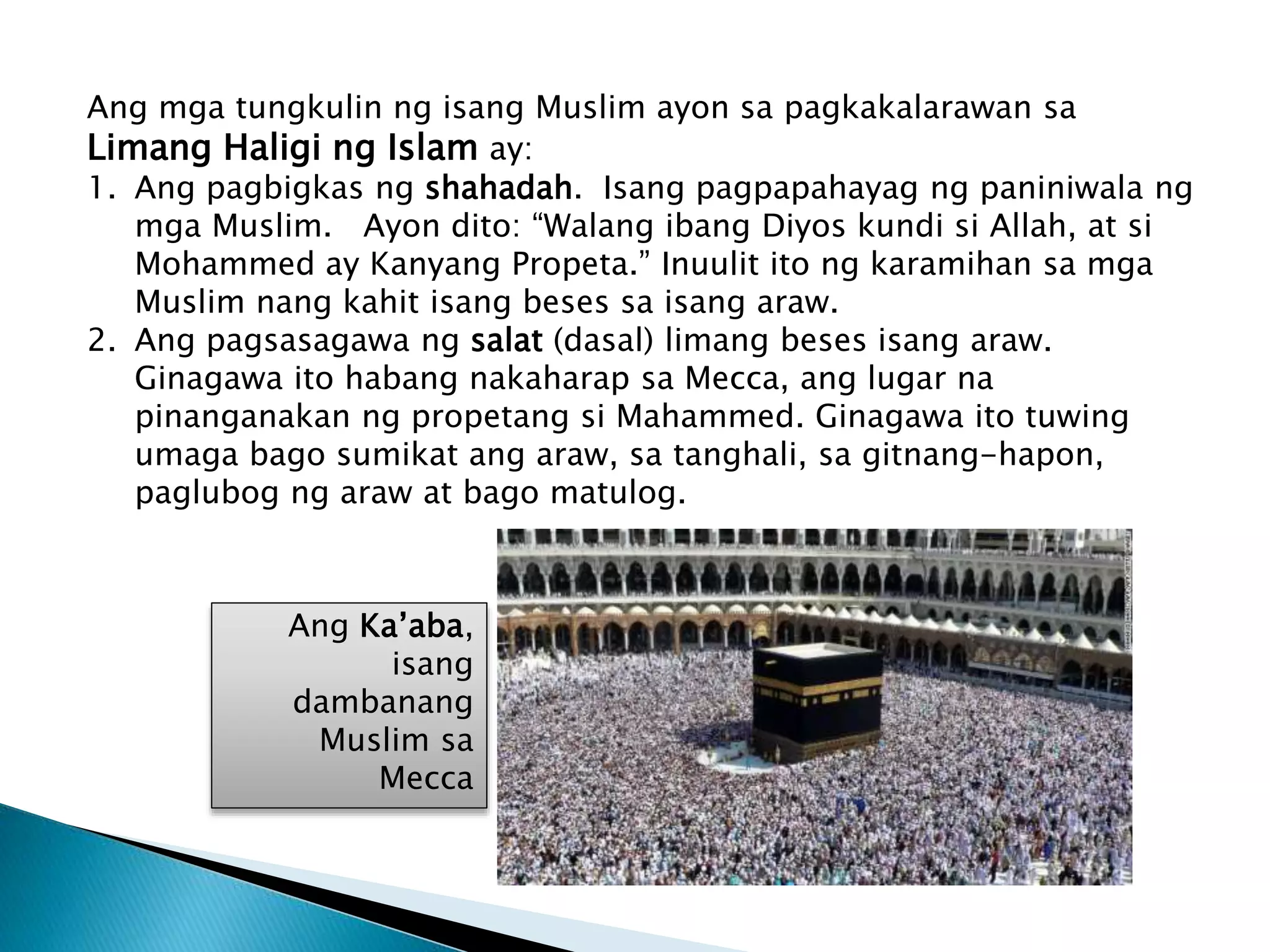 Mga pangunahing relihiyon sa mundo | PPTX