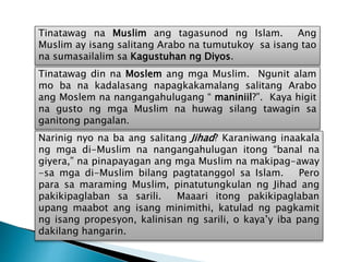 Mga pangunahing relihiyon sa mundo | PPTX