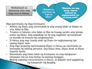 Mga pangunahing relihiyon sa mundo | PPTX