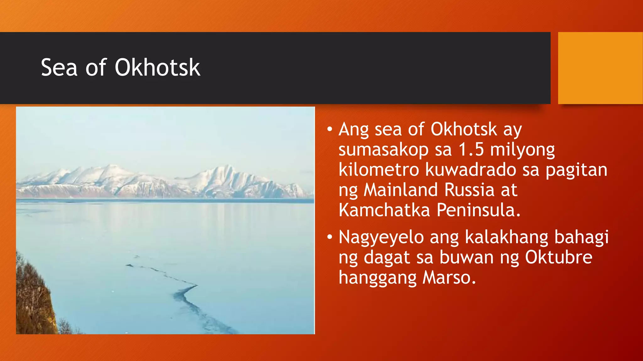 Mga pangunahing tubig alat sa asya | PPT