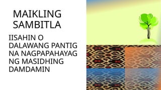 MGA PANGUNGUSAP NA WALANG PaksaAKSA.pptx