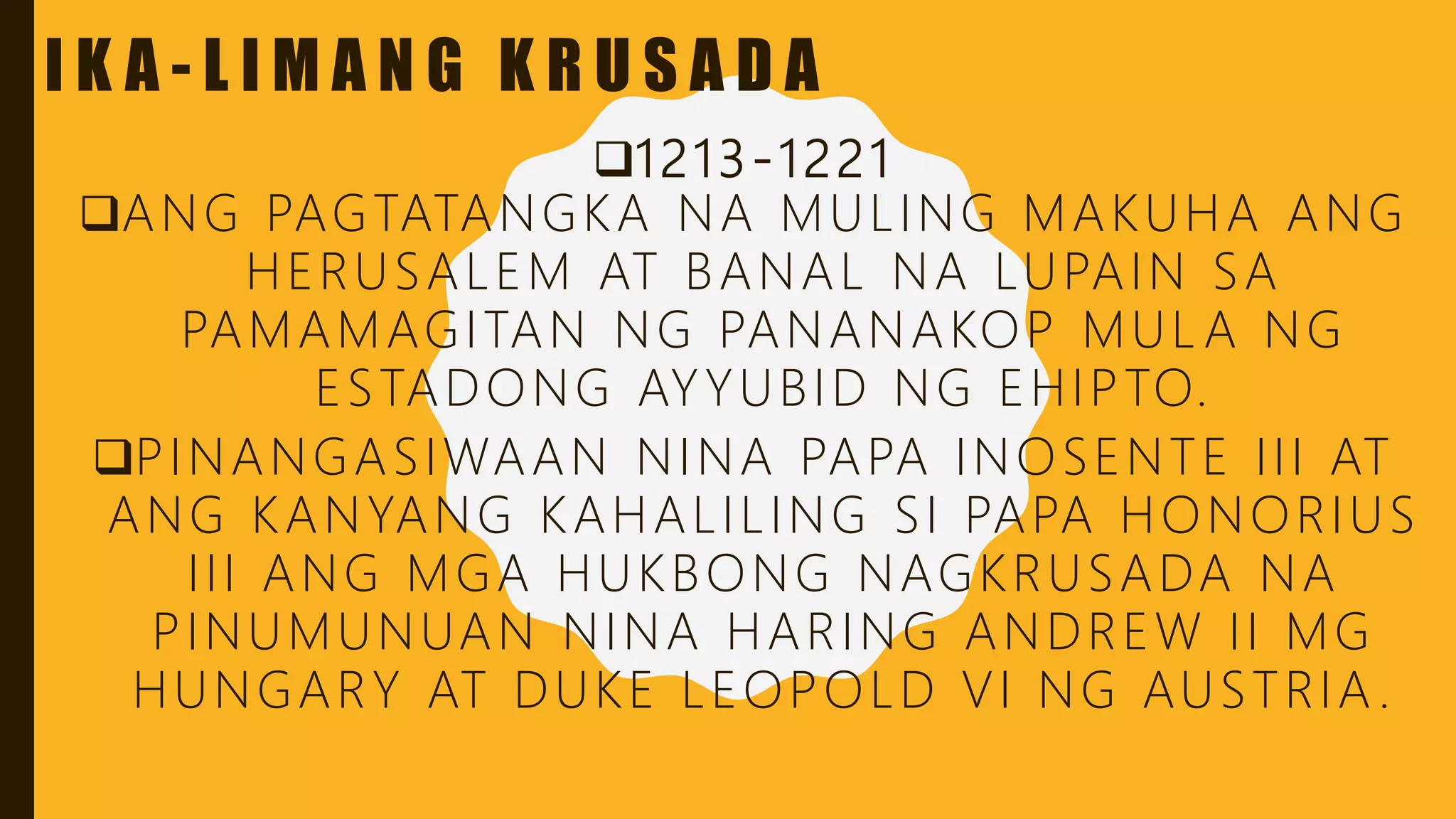 Mga pangyayaring nagbigay daan sa pag-usbong ng europe sa panahong ...