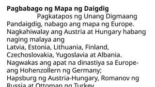 Mga Pangyayari Pagkatapos ng Unang Digmaang Pandaigdig.pptx