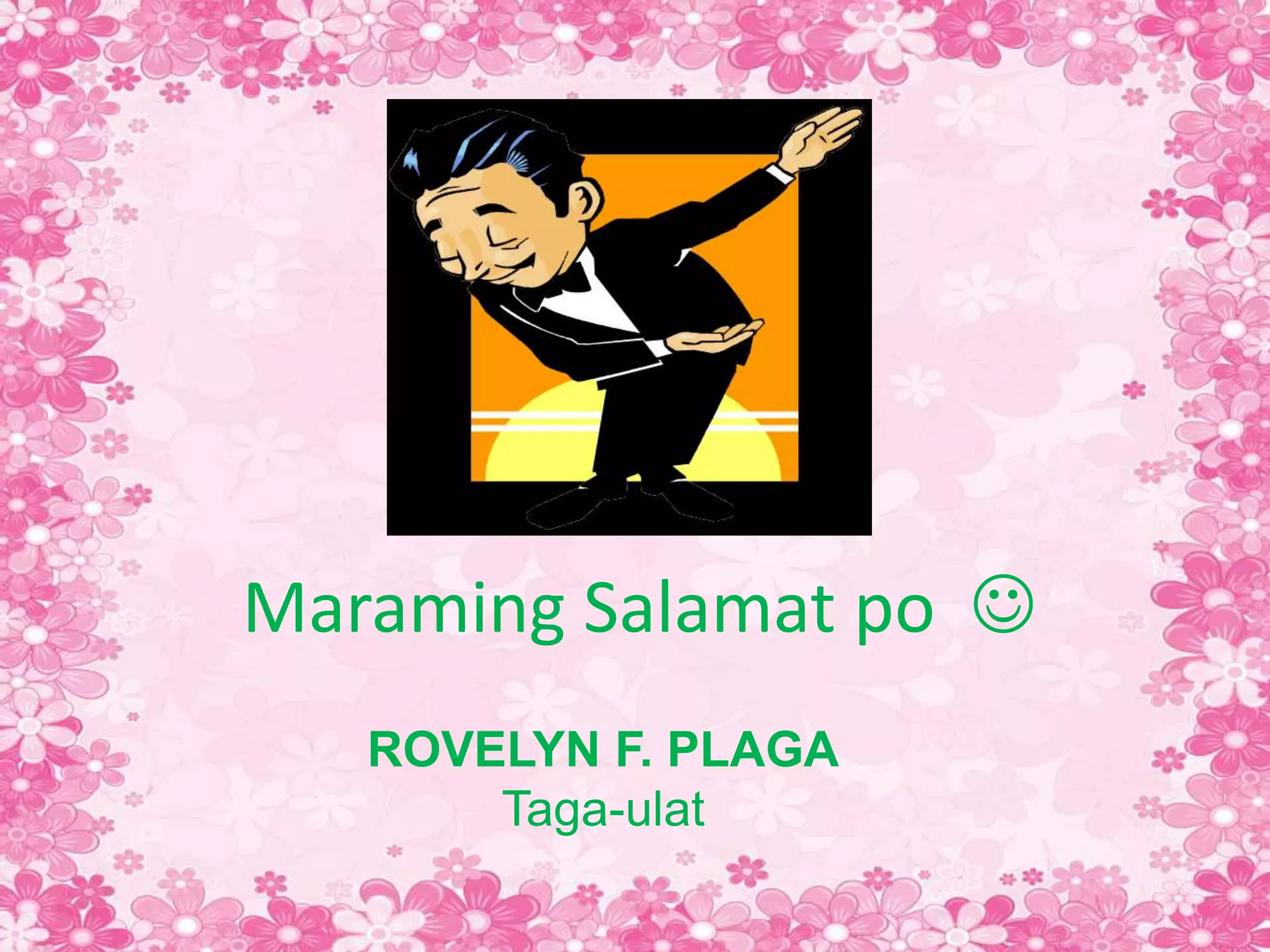 Mga panuntunan ng pagtataya | PPTX