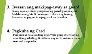 MGA PANUNTUNAN SA PAARALAN At silid-aralan.pptx