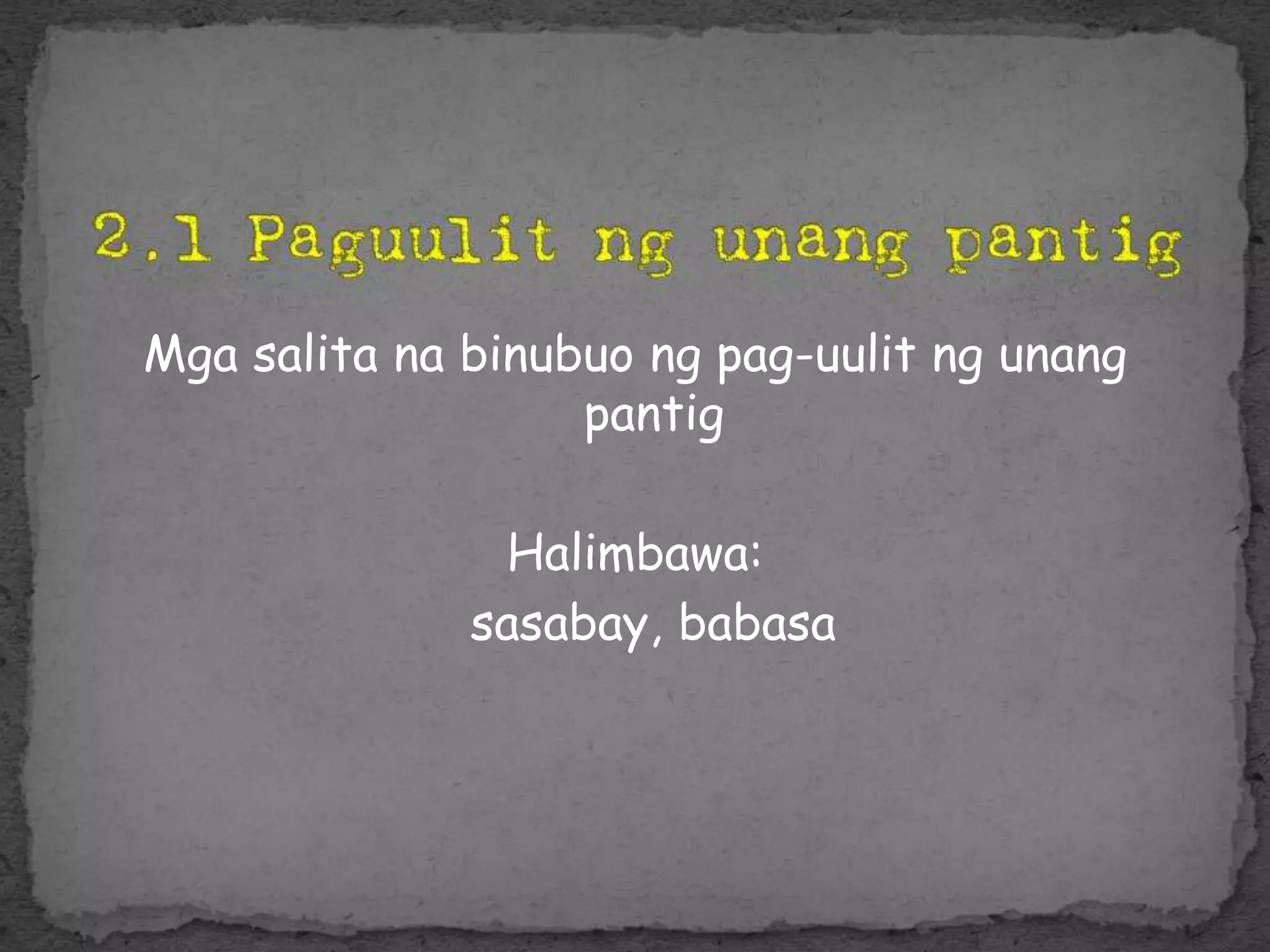 Mga paraan ng pagbubuo ng salita | PPTX