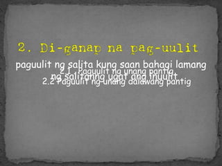 Mga paraan ng pagbubuo ng salita | PPTX