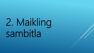 Mga paraan ng pagpapahayag ng emosyon | PPTX