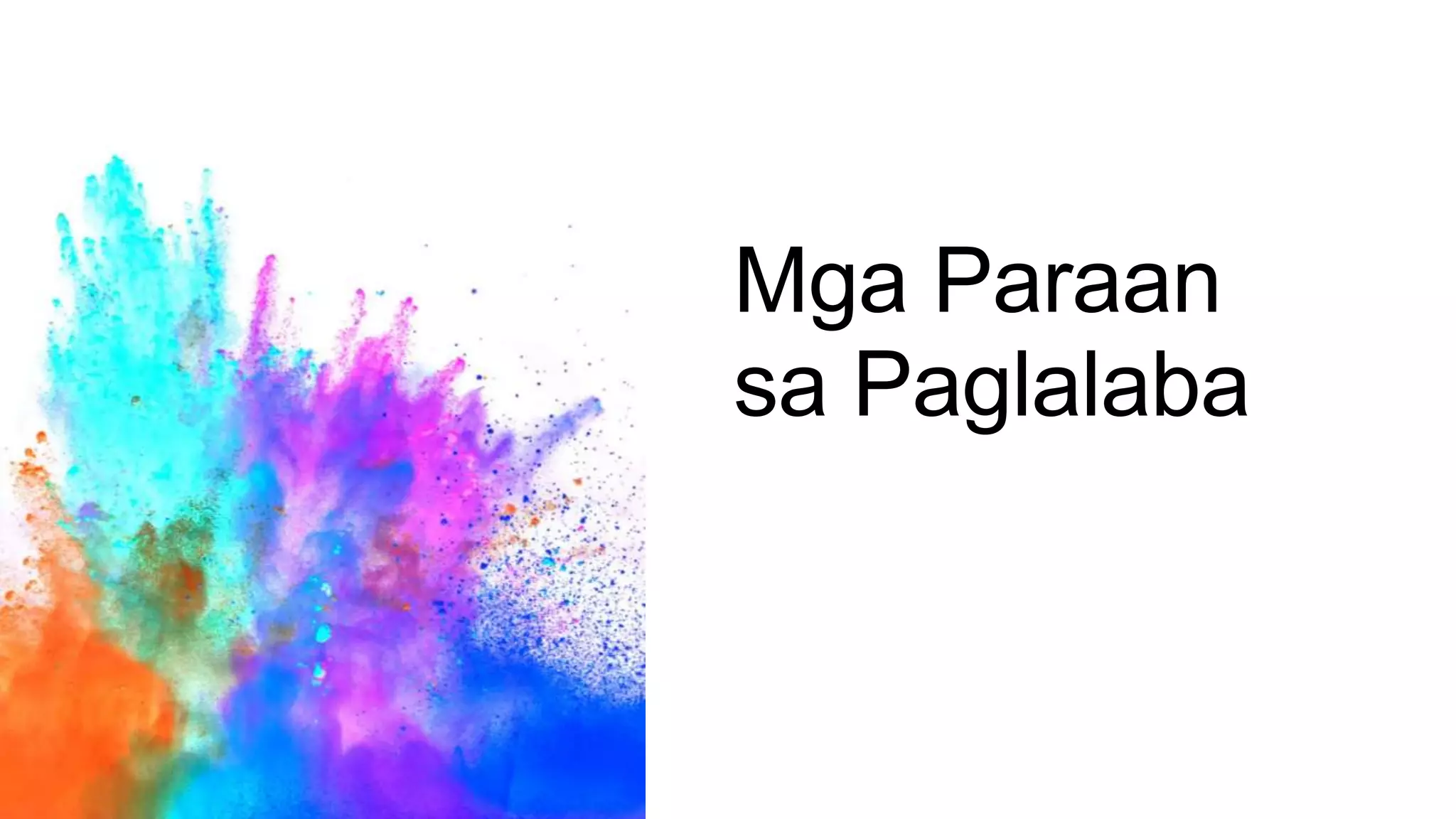 Mga Paraan sa Paglalaba.pptx