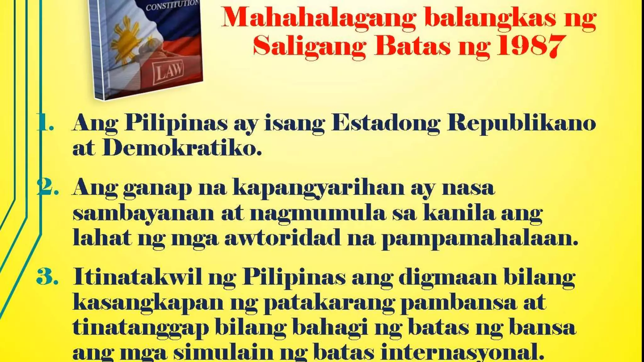 Mga Patakaran at Programa ng Pamahalaan aquino Tungo sa Pag-unlad ng Bansa 1.pptx