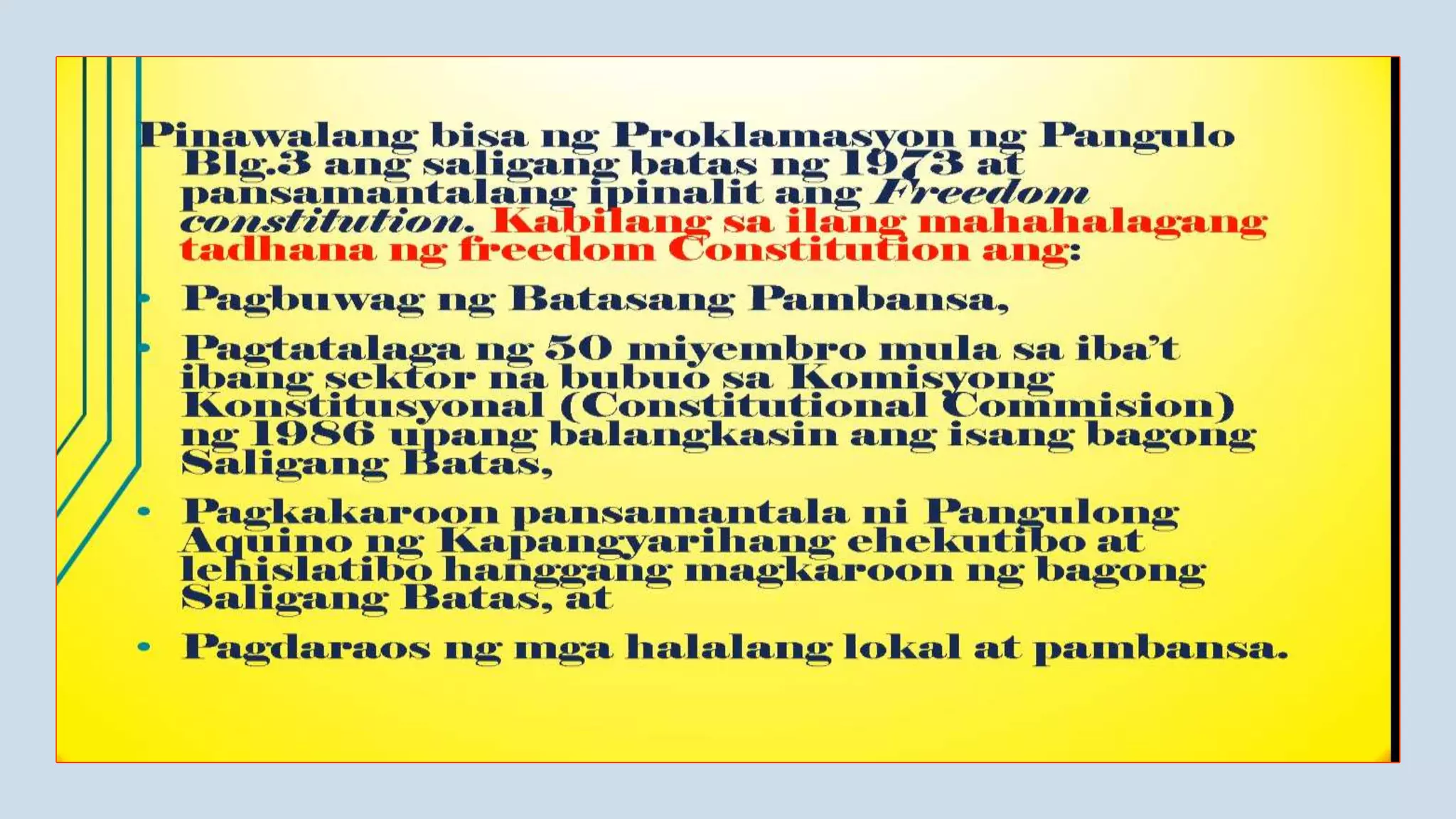Mga Patakaran at Programa ng Pamahalaan aquino Tungo sa Pag-unlad ng ...