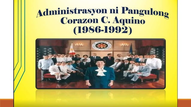 Mga Patakaran at Programa ng Pamahalaan aquino Tungo sa Pag-unlad ng ...