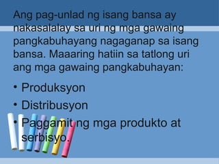 Mga patakaran at programang pangkabuhayan ng pamahalaan | PPT