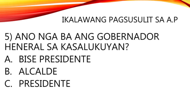 Mga patakarang ipinatupad ng mga espanyol sa pilipinas | PPTX