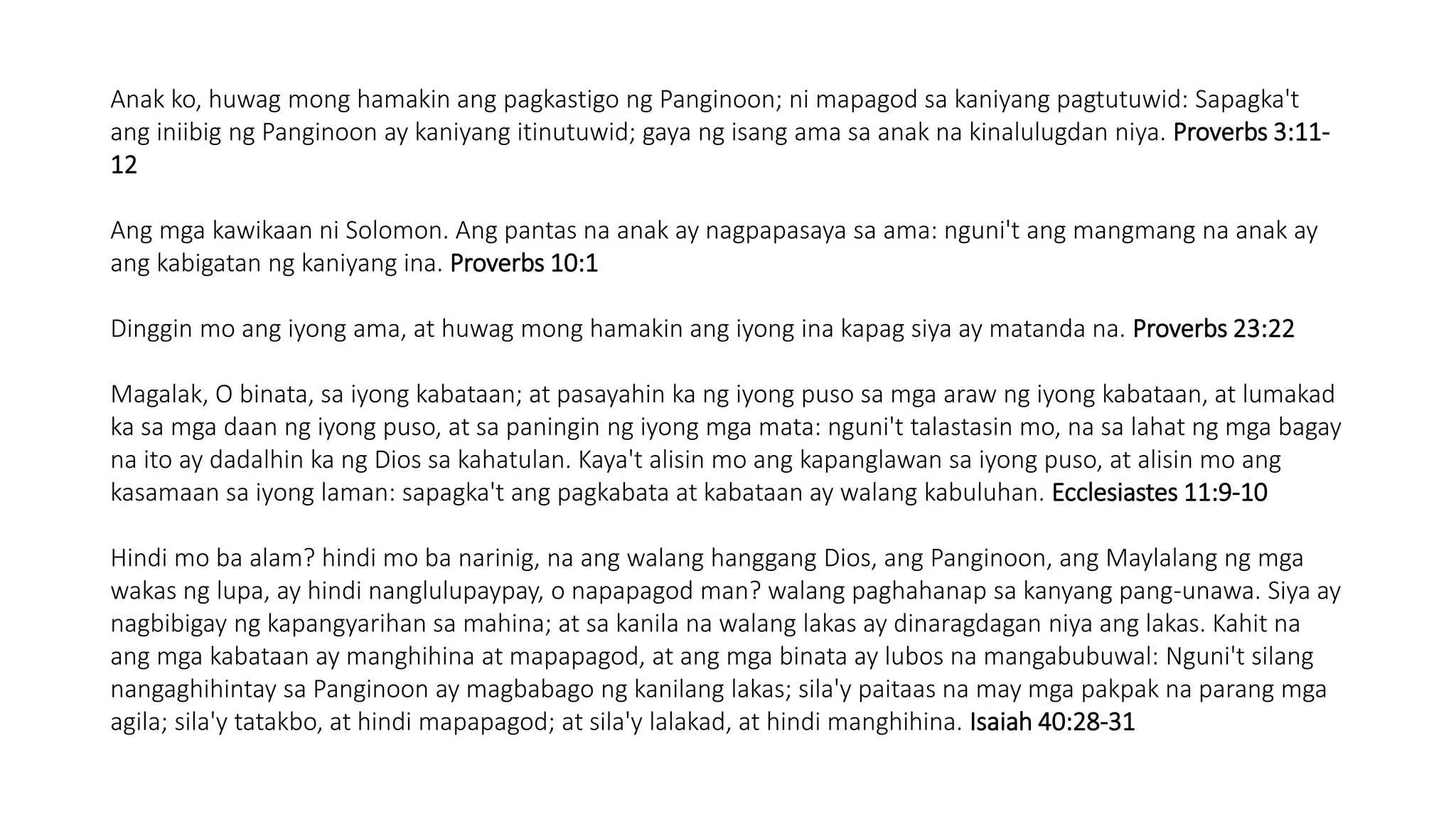Mga Payo para sa Kabataan - Counsels for the Youth.pptx