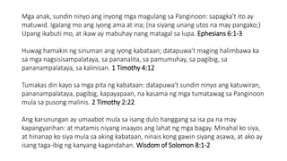 Mga Payo para sa Kabataan - Counsels for the Youth.pptx