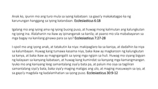 Mga Payo para sa Kabataan - Counsels for the Youth.pptx
