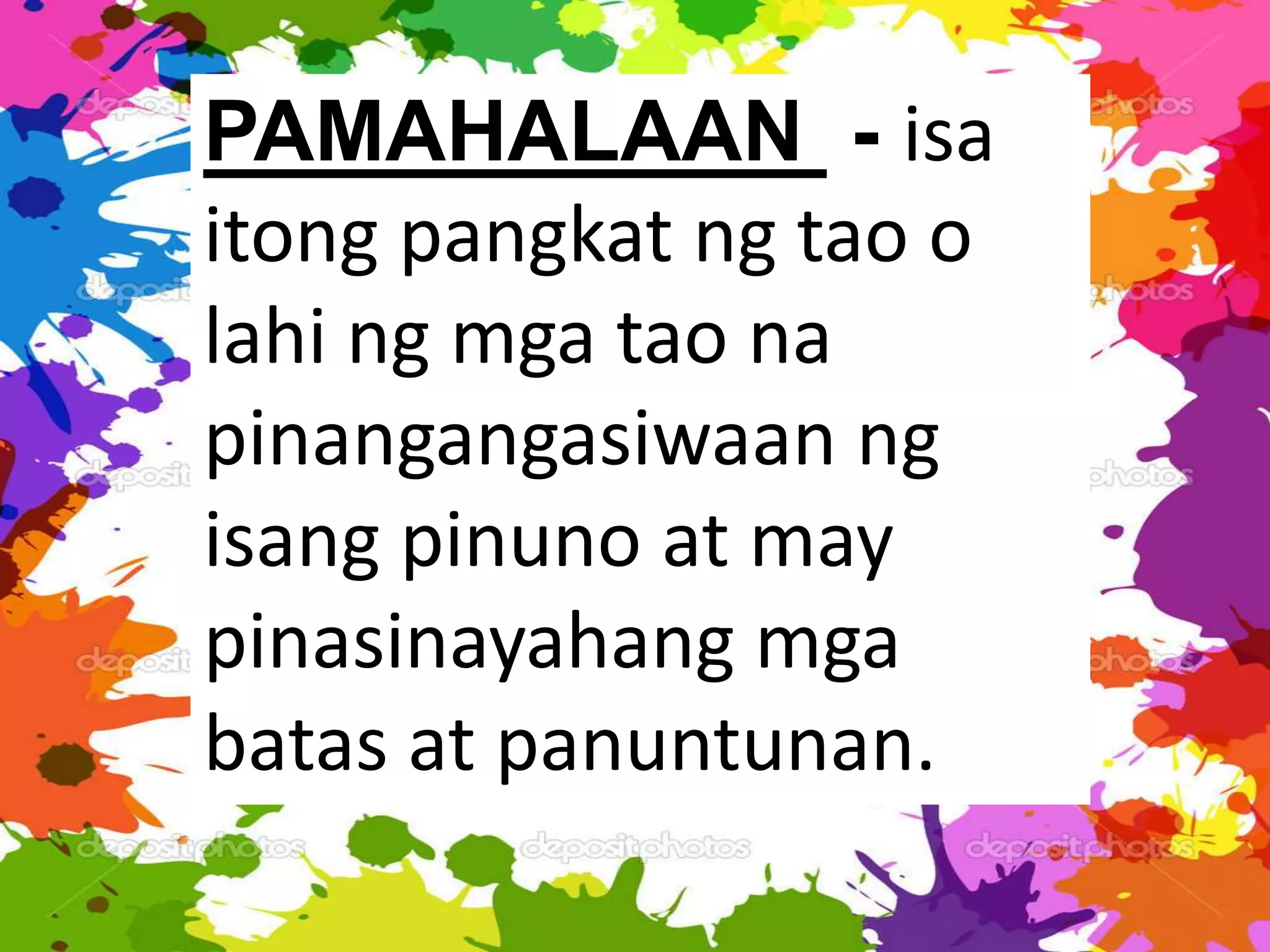 Mga pinuno ng Pilipinas | PPTX