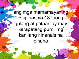 Mga pinuno ng Pilipinas | PPTX