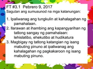 Mga pinuno ng Pilipinas | PPTX