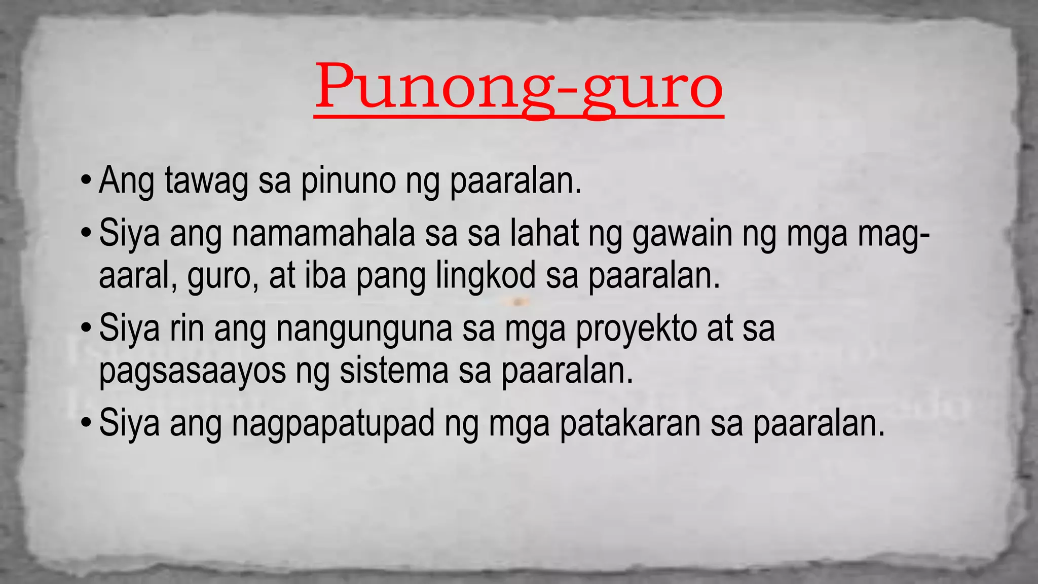 Mga pinuno sa komunidad | PPTX