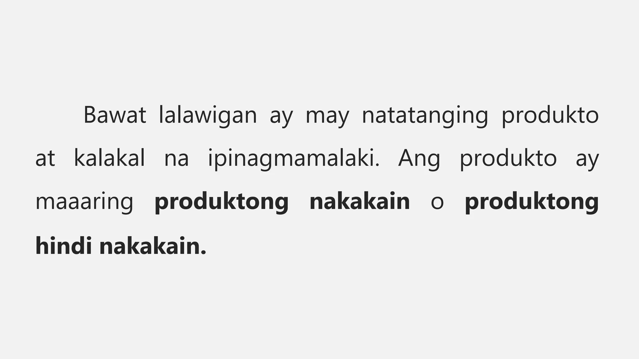 Mga produkto at kalakal sa mga lalawigan | PPTX
